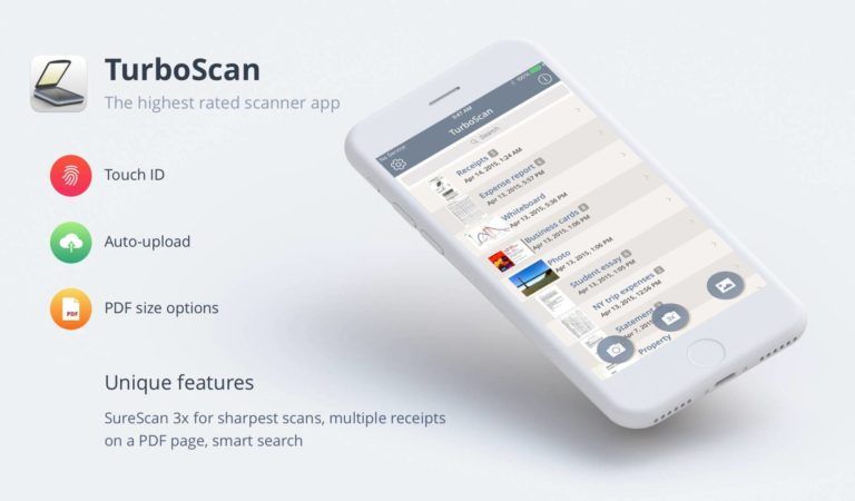 TurboScan Pro: Trasforma iPhone in uno scanner digitale - Italiamac ...