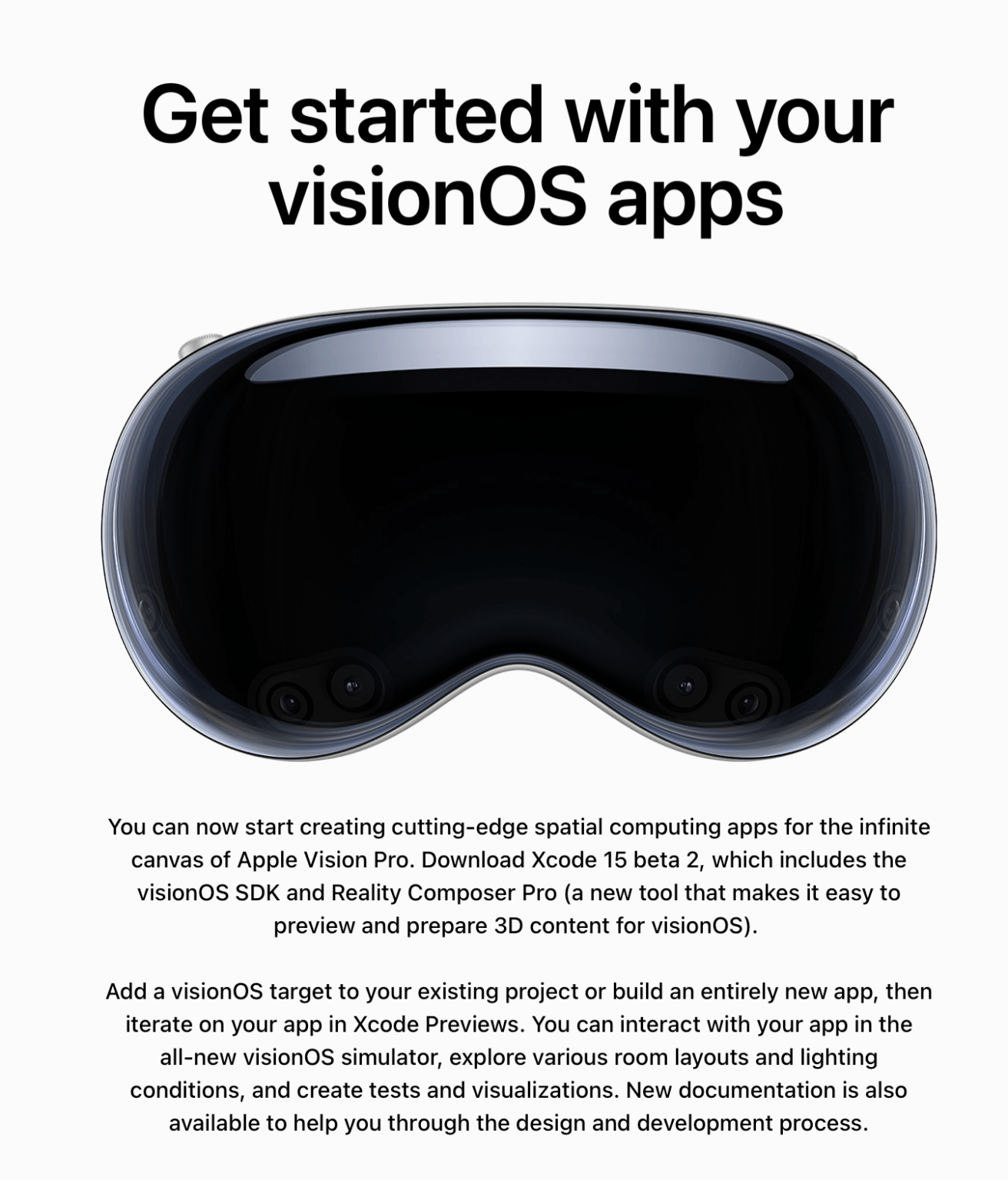 visionOS, è arrivata la prima beta Apple - Italiamac - Community e ...
